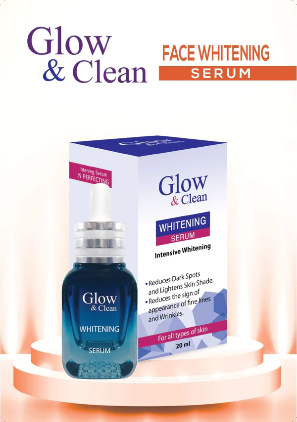 Face Whitening Serum | Glow & Clean