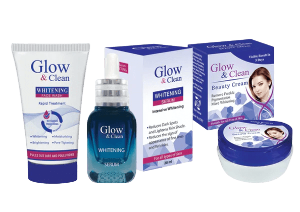 Glow & Clean | Whitening | Facial Cream | Hair Oil | Hair Shampoo